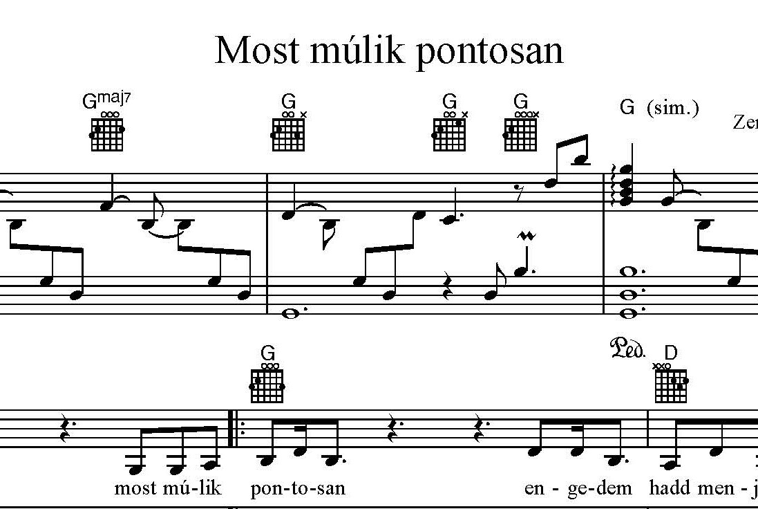 Quimby - Most múlik pontosan kotta letöltése - Zeneszöveg.hu Quimby - Most múlik pontosan kotta letöltése - Zeneszöveg.hu